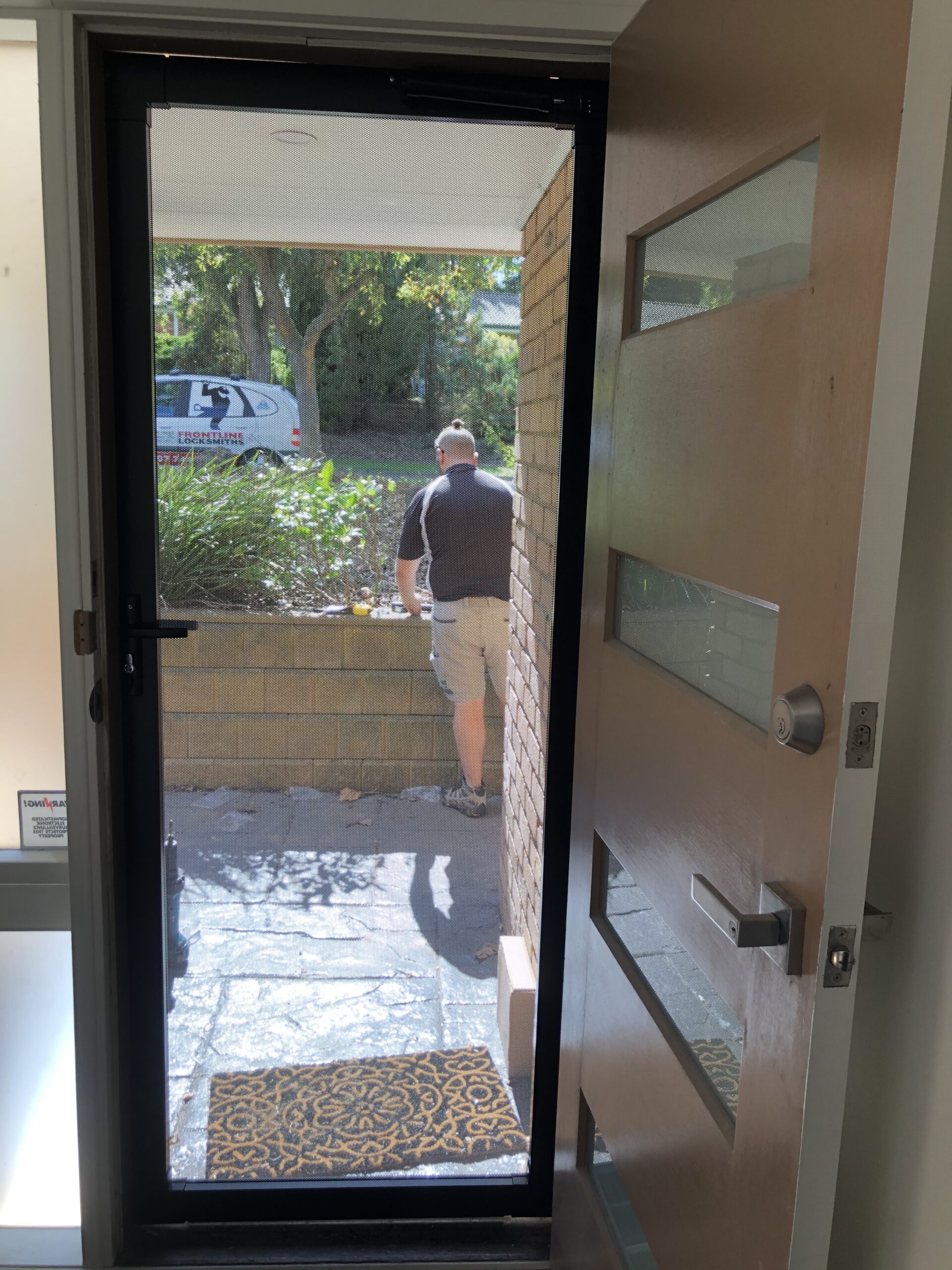 Time for a new SECURITY DOOR! - Frontline Locksmiths