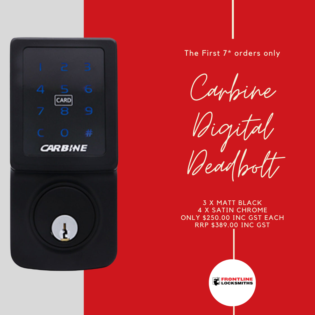 Carbine Digital Lock Special – Only whilst stock lasts - Frontline ...