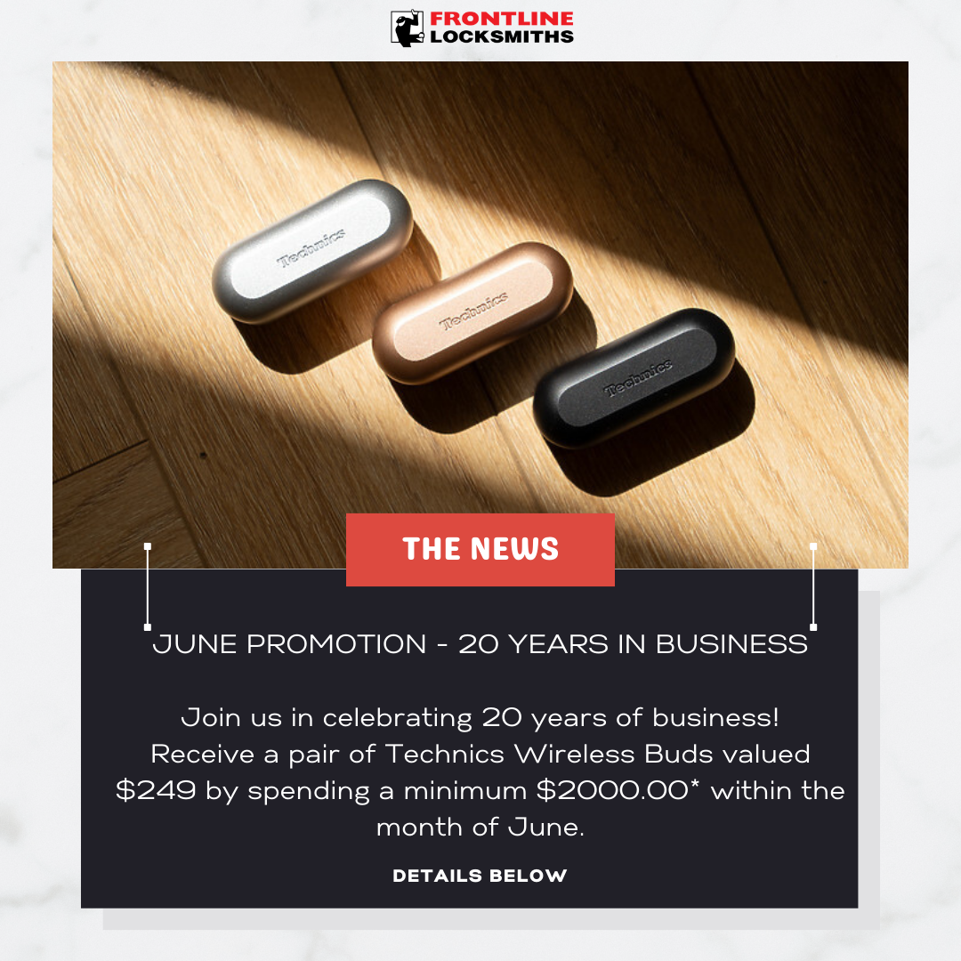 Frontline Locksmiths: 20 Years in Business - Frontline Locksmiths